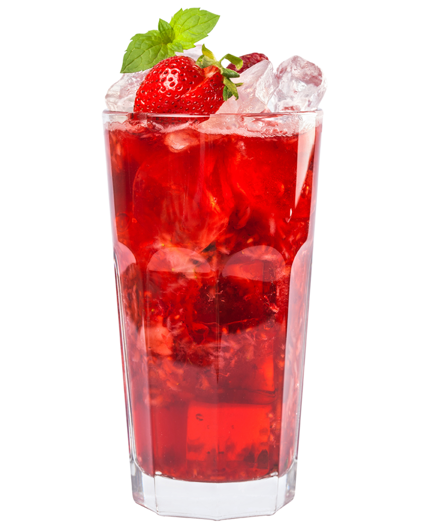 Strawberry Bomb - Drink & Drinksopskrift - Råstoff